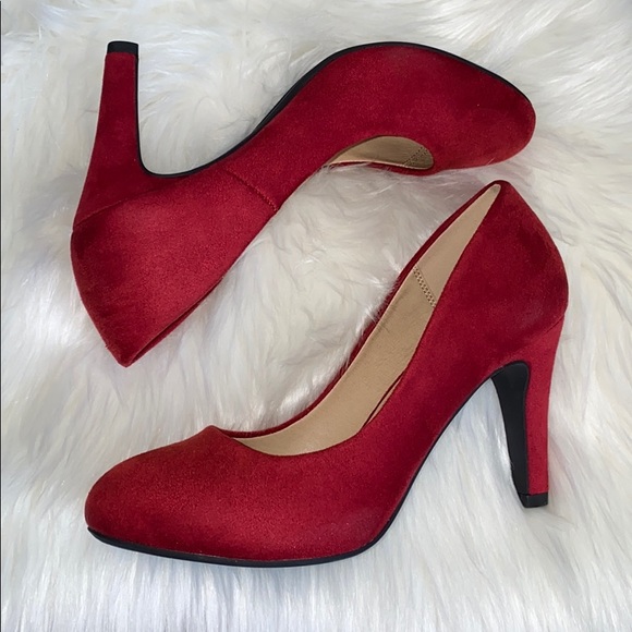 y not | Shoes | New Womens Ynot Roger High Heel Pumps In Cherry | Poshmark